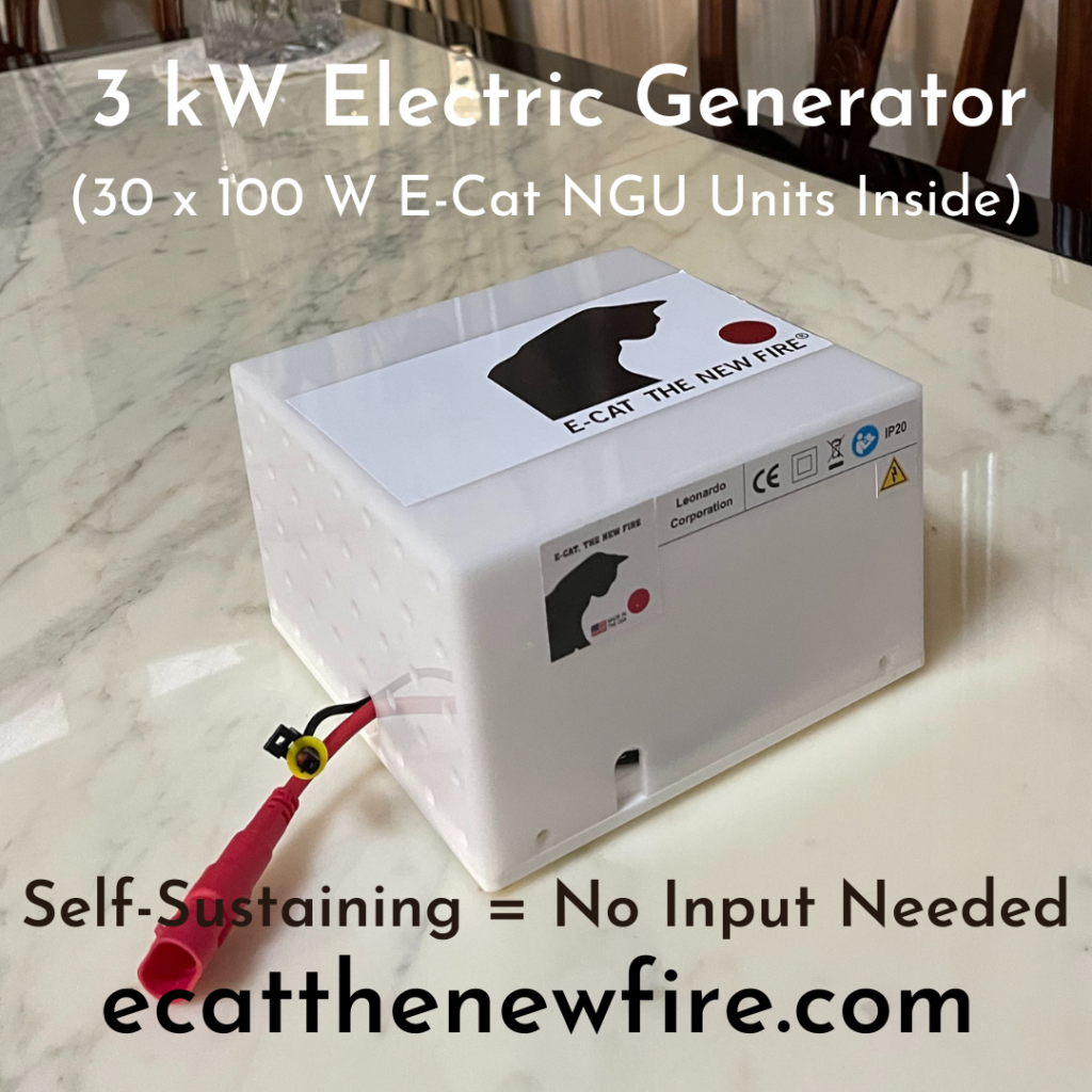 Prometheus Project Announcement: LENR Reactor Produces Green Hydrogen ...